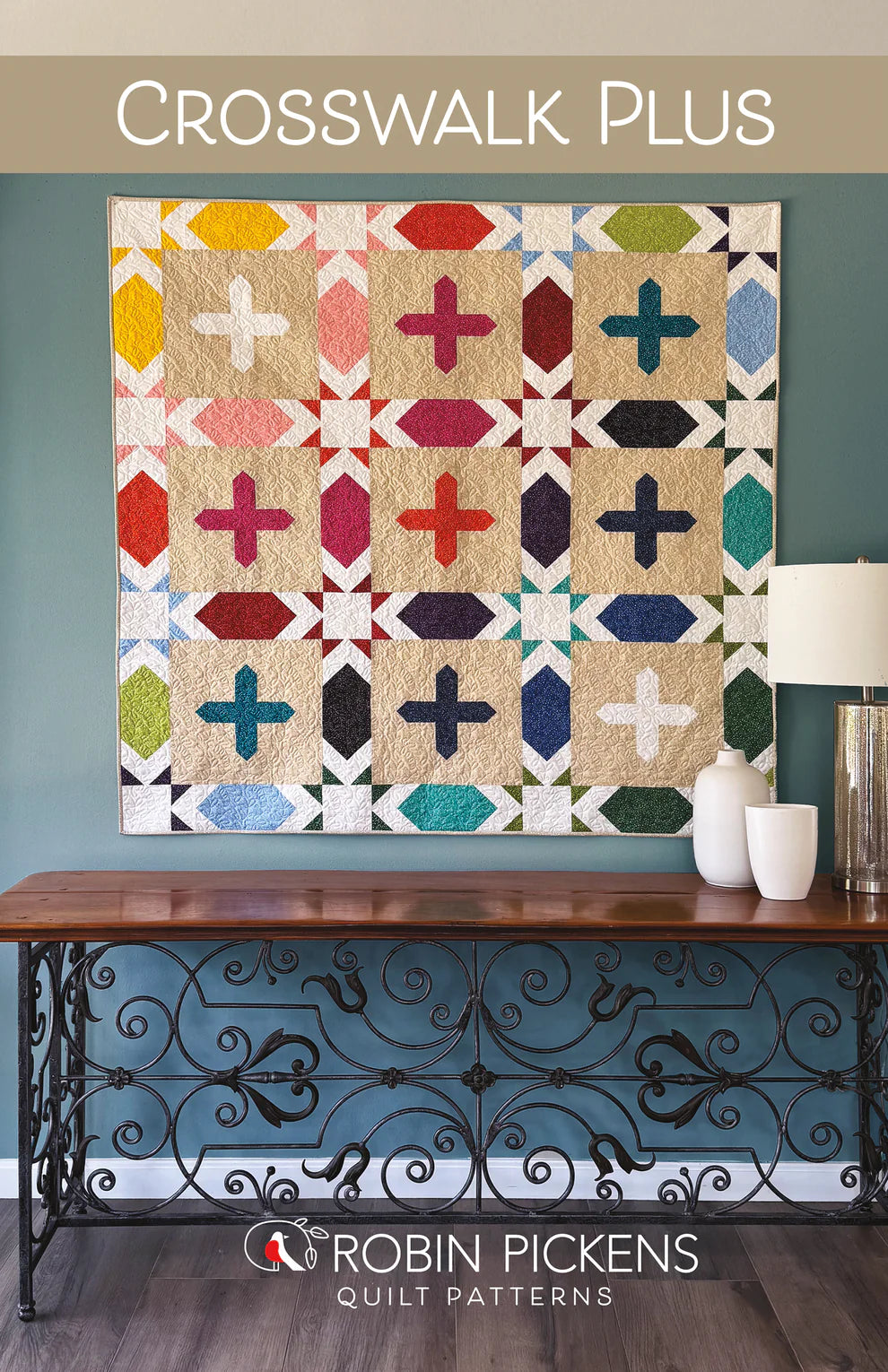 Paper Quilt Pattern - Crosswalk Plus – Black Rabbit Fabric Inc.